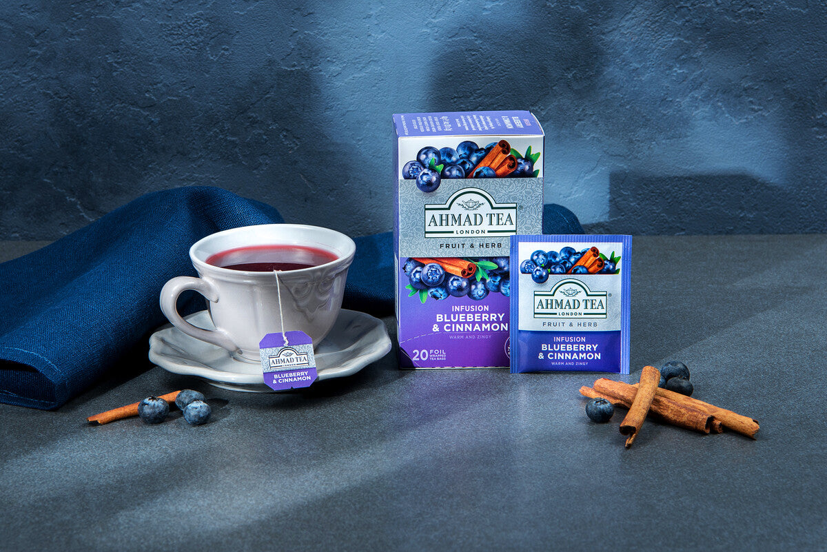 Blueberry & Cinnamon Infusion - Teabags – Ahmad tea