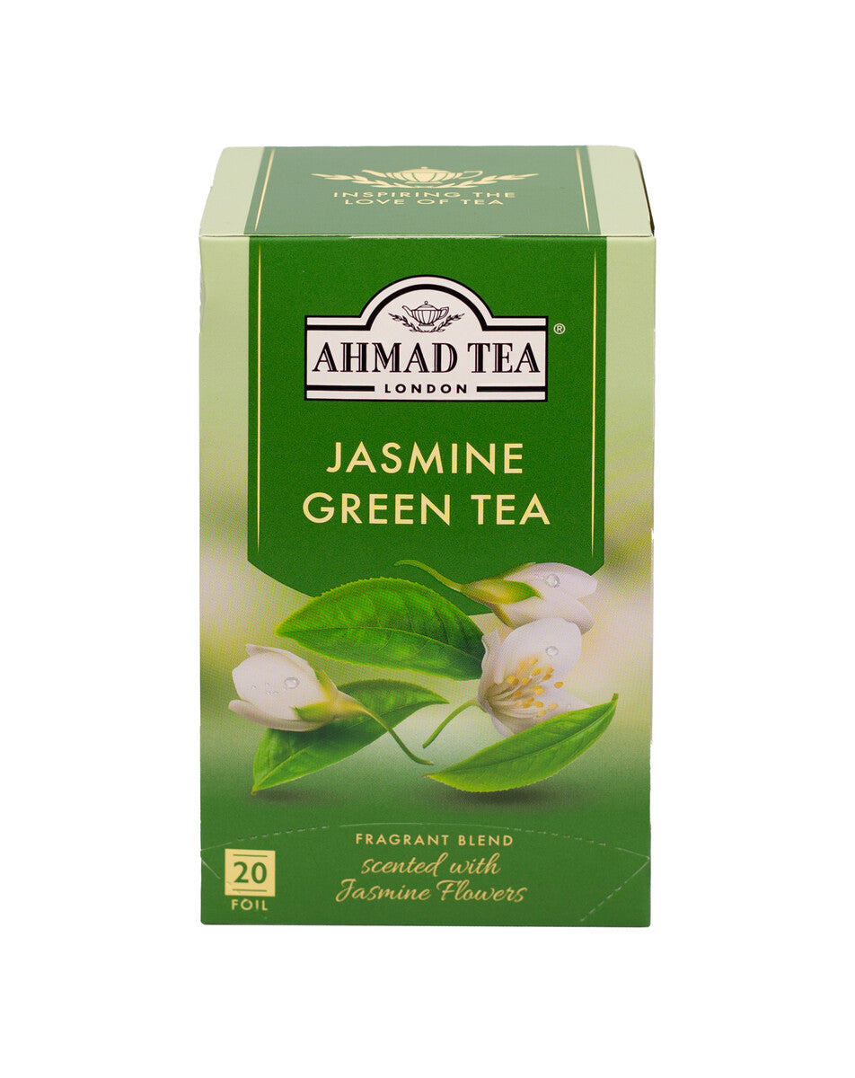 Jasmine Green Tea – Teabags | Green Teas | Ahmad Tea.
