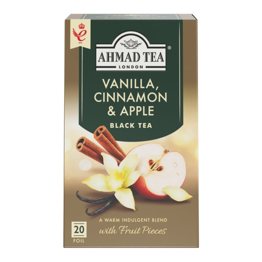 Vanilla, Cinnamon & Apple Tea – Teabags | Fruit Teas | Ahmad Tea