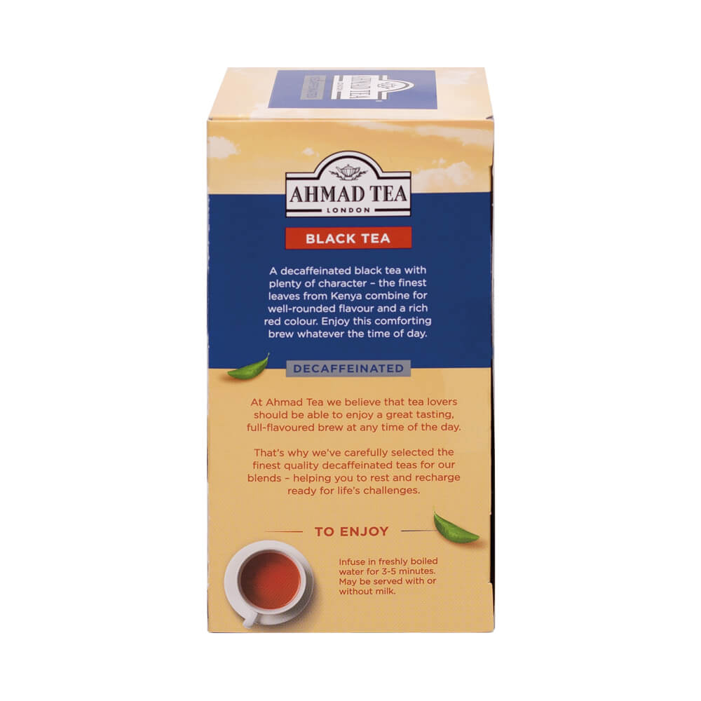 Decaffeinated Black Tea - Teabags – Ahmad tea