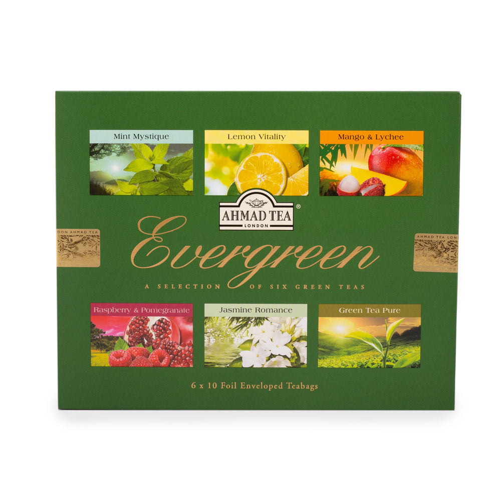 Selection of 6 Green Teas - Evergreen Selection | Tea Selections ...