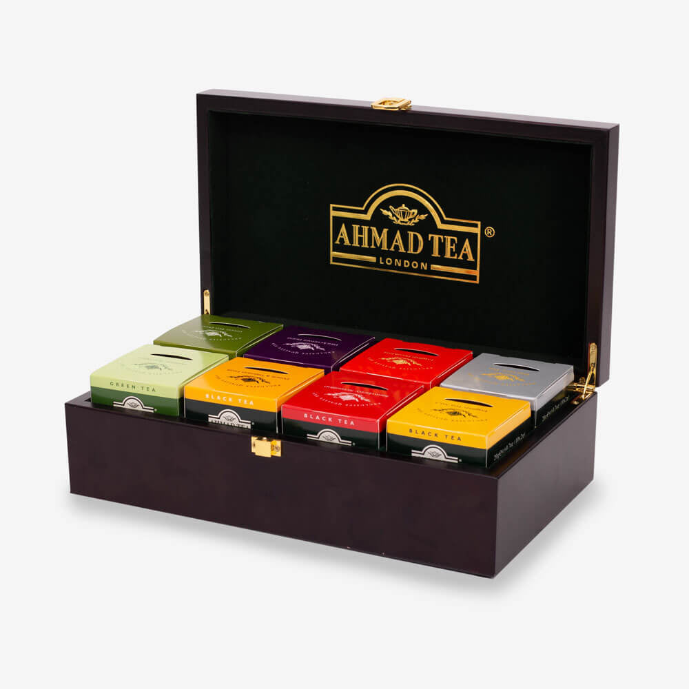 Tea Keeper Wooden Box – Teabags | Tea Selections | AhmadTea.com – Ahmad tea