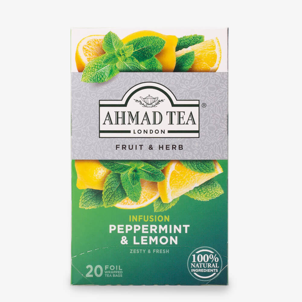 Peppermint & Lemon Infusion – 6 Packs | Fruit & Herbal Infusions ...